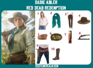 Dress Like Sadie Adler Costume Guide From Red Dead Redemption