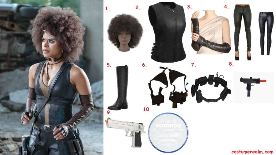 Dress Like Domino From Deadpool Costume Guide, DIY Deadpool Hallowen ...