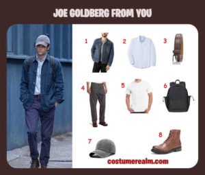 How To Dress Like Joe Goldberg Costume From You, Diy Joe Goldberg Outfits