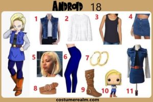 Dragon Ball Z Android 18 Costume Guide