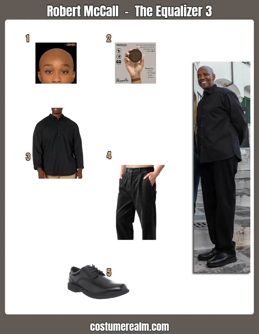 How To Dress Like Robert McCall Guide For Cosplay & Halloween